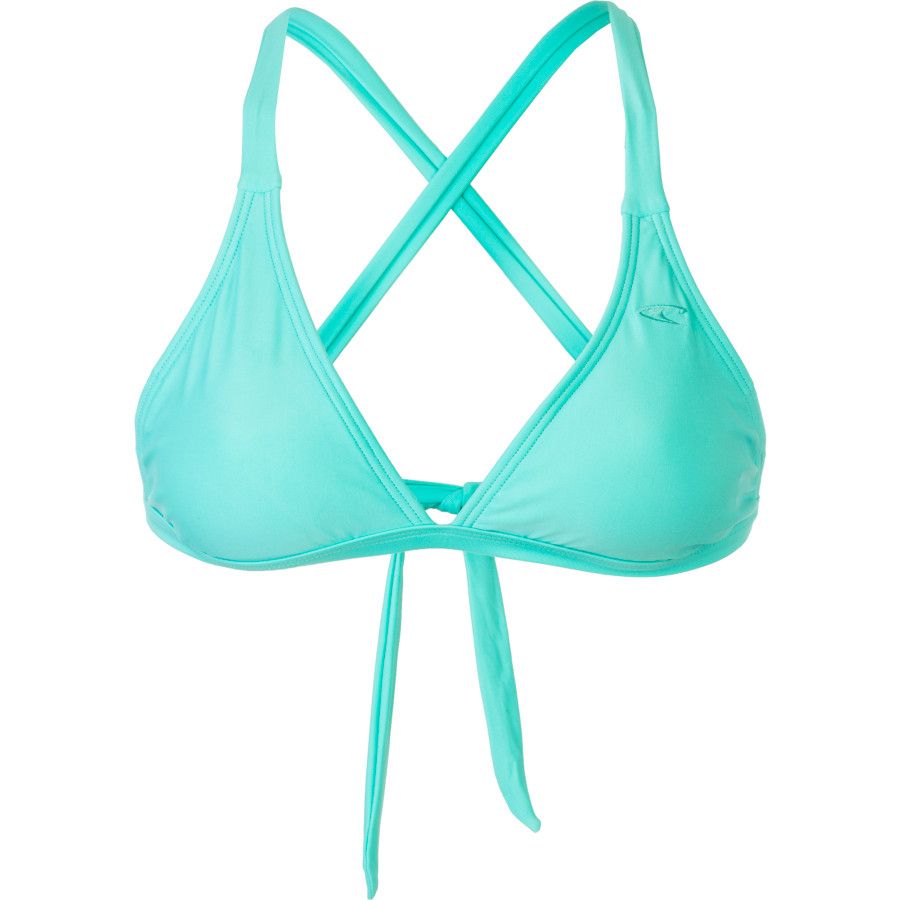 Oneill Solid Cross Back Bikini Top Womens