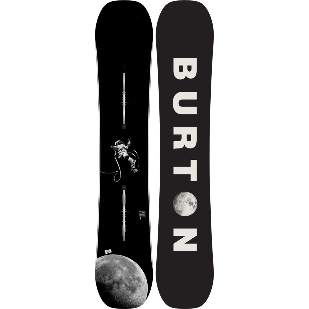 White Burton Snowboard