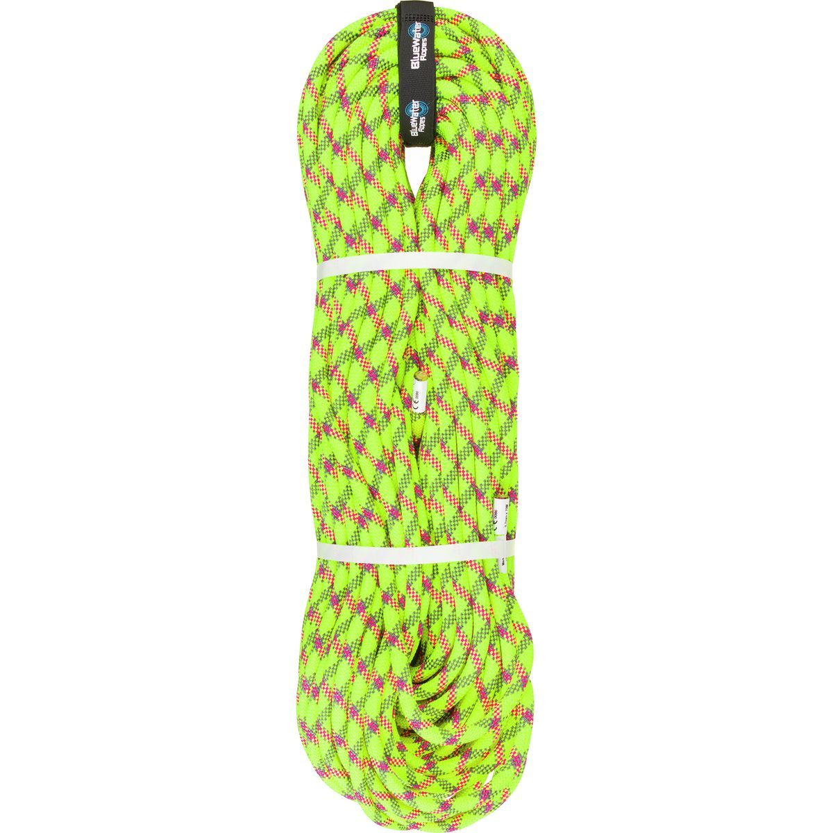 Bluewater Ropes Dynamic Rock Climbing Rope 9.7mm X 70m Dry Lightning ...