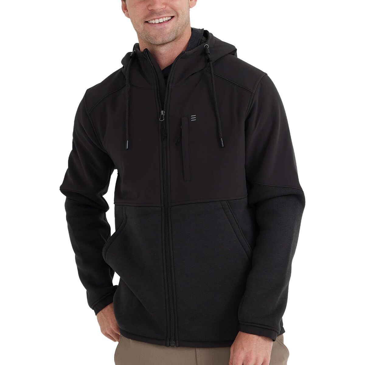 Bamboo Sherpa-Lined Elements Jacket - Men's by Free Fly | US-Parks.com
