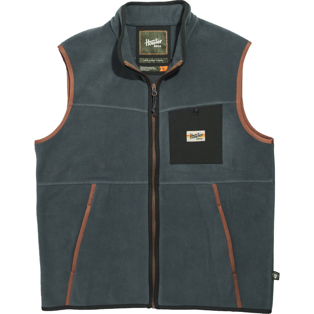 Howler Brothers Free Range Fleece Vest - Men's International Shipping