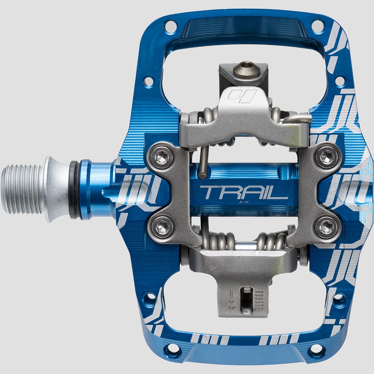 Pair Of Clip Pedals Union TC Trail Purple HOPUT.P HOPE MTB Bike Pedals ...