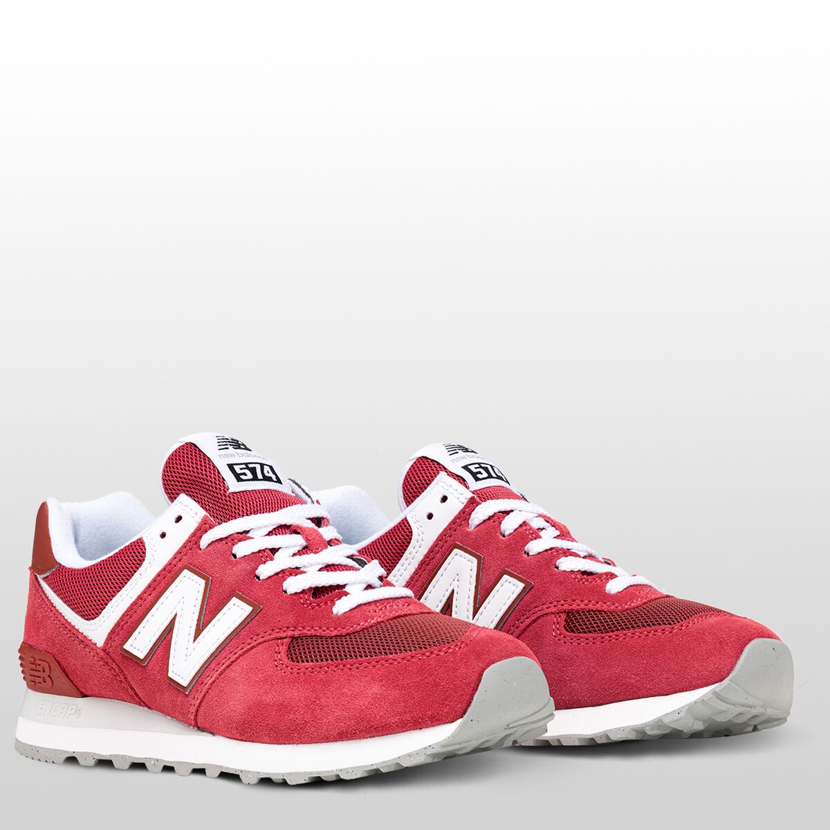 New Balance 574 Black Suede