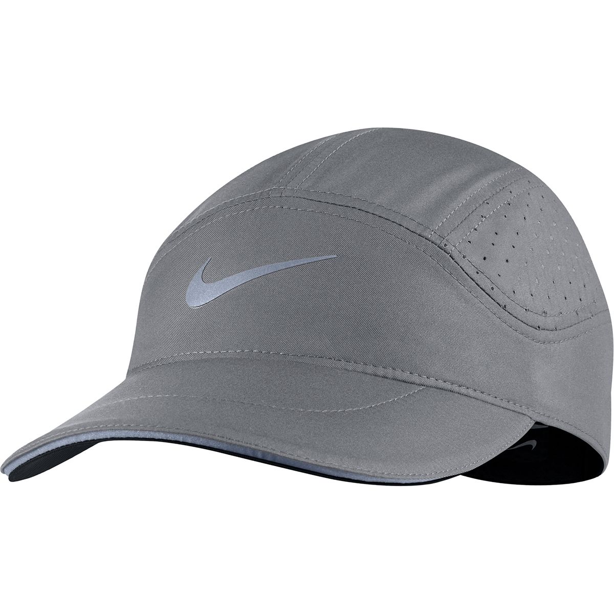 Nike Running Hat Nike AeroBill Perforated Cap White Whirlwind Sports