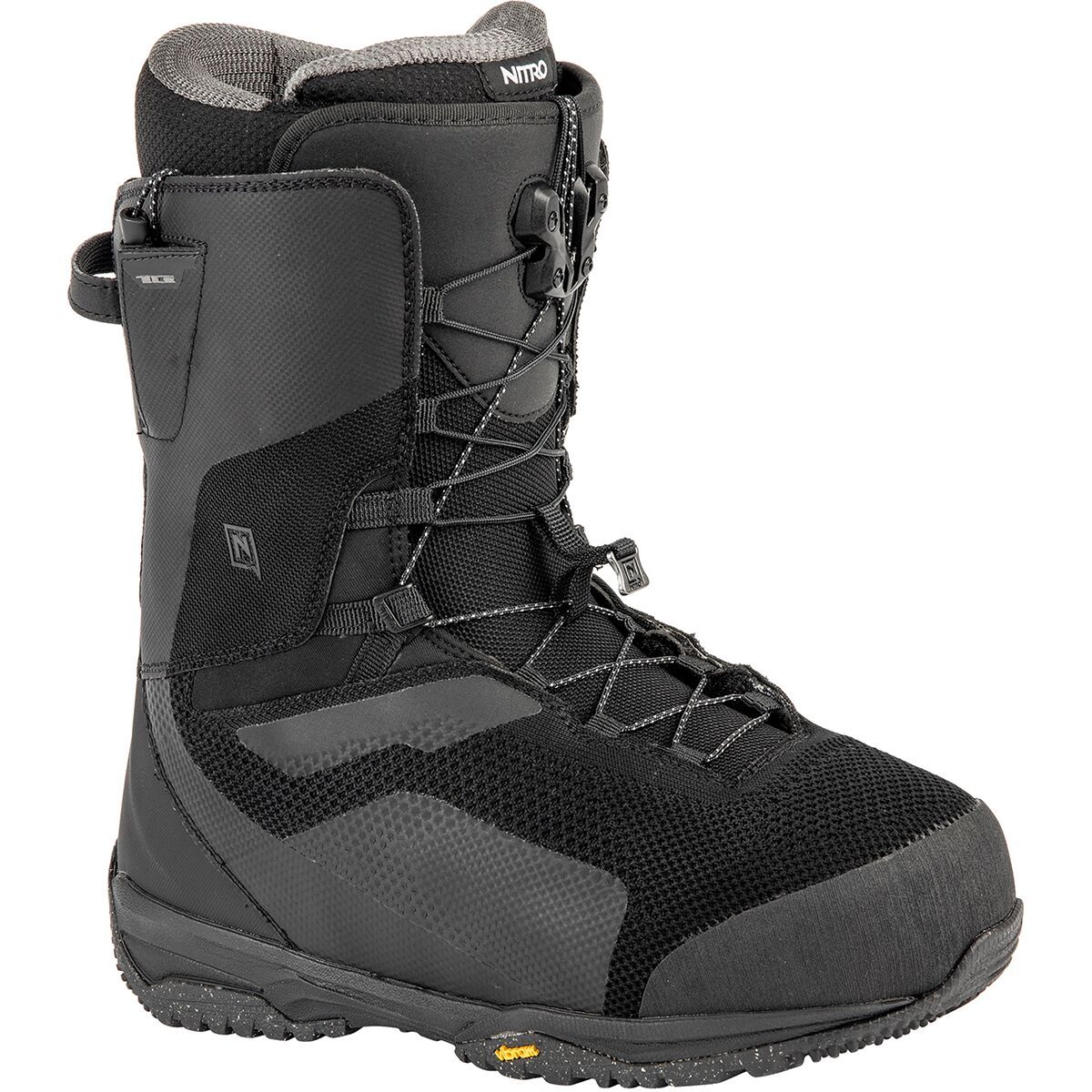 Nitro Skylab TLS Snowboard Boot - 2024 True Black, 9.0