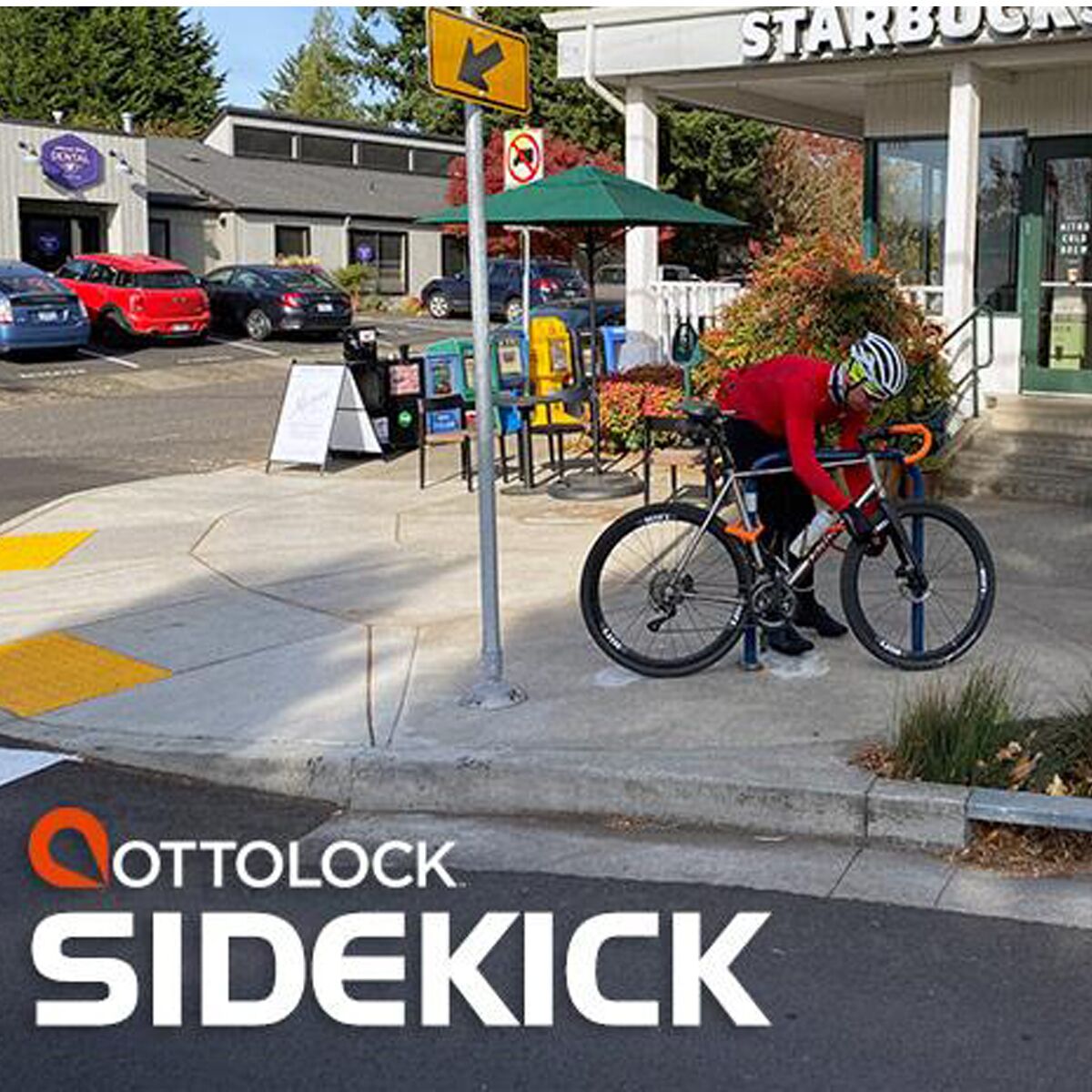 Ottolock+Sidekick+Orange+Compact+U-lock+%7C+Lightweight+Keyed+Bike+Lock ...