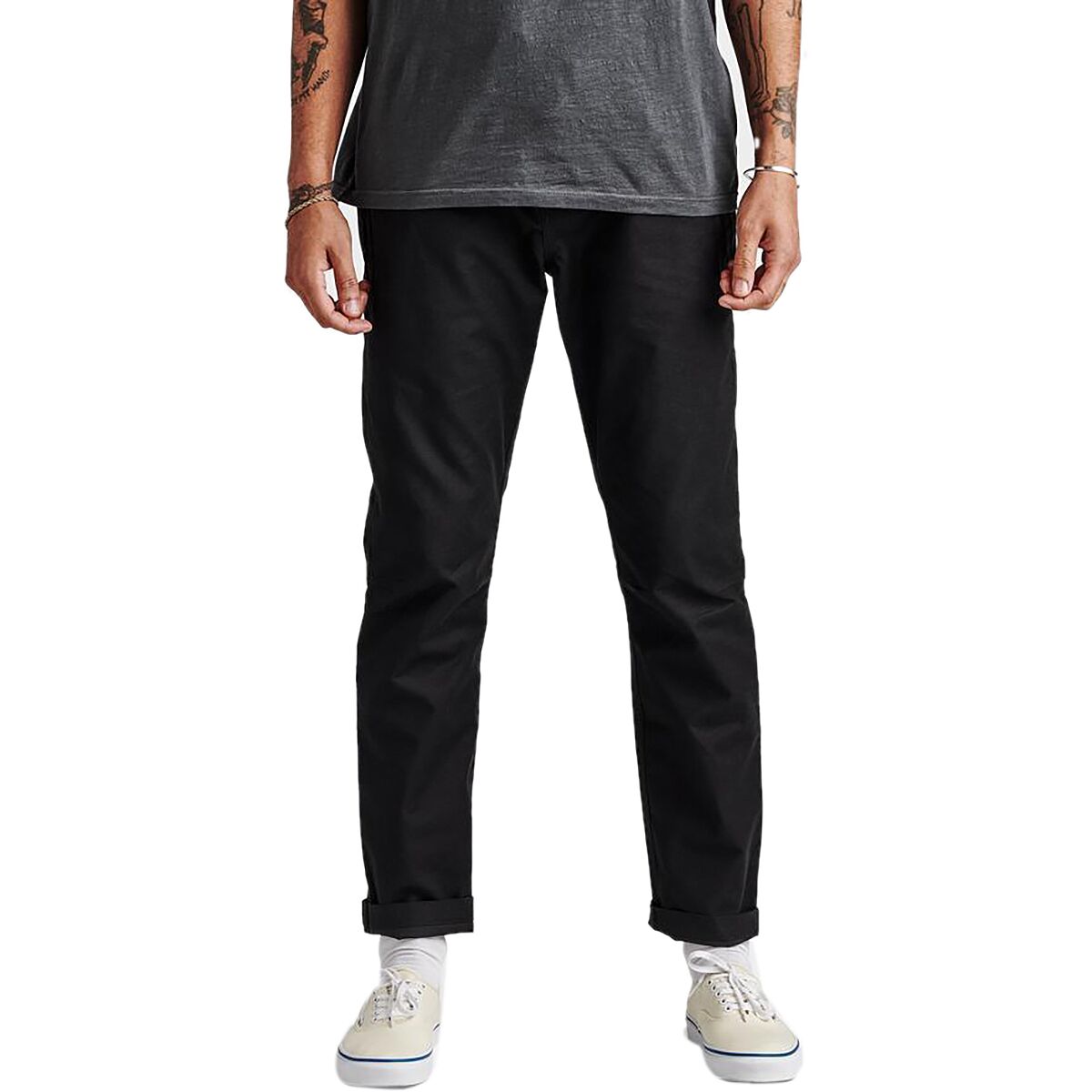 Roark Pants Mens 30 Brown Layover 2.0 Travel Drawstring Zip Hiking Slim ...