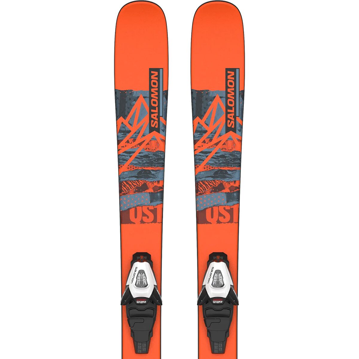 Salomon Qst Spark Jr S Ski + Binding - 2024 - Kids' International Shipping