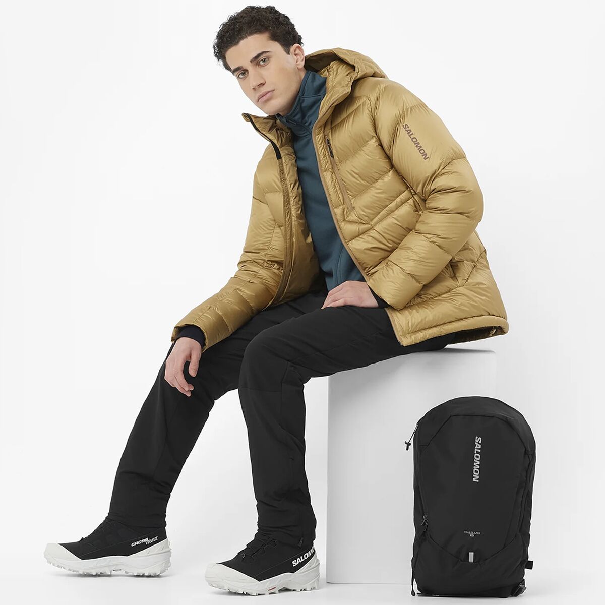 Salomon Crosstrak Powder Waterproof Boot - Men's International Shipping