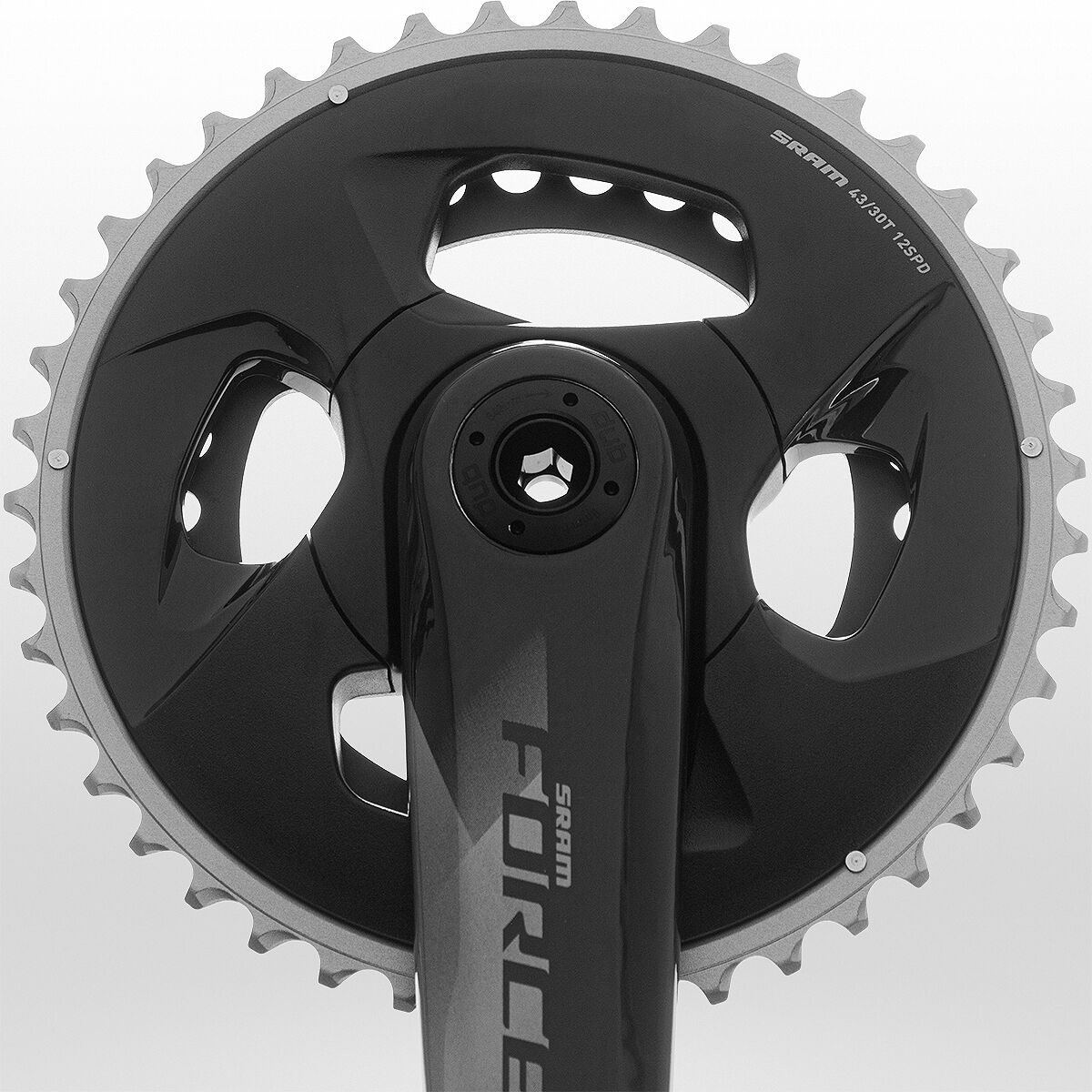 SRAM Force AXS Wide Crankset 165 Mm 12-speed 43/30t 94 BCD Dub Natural ...