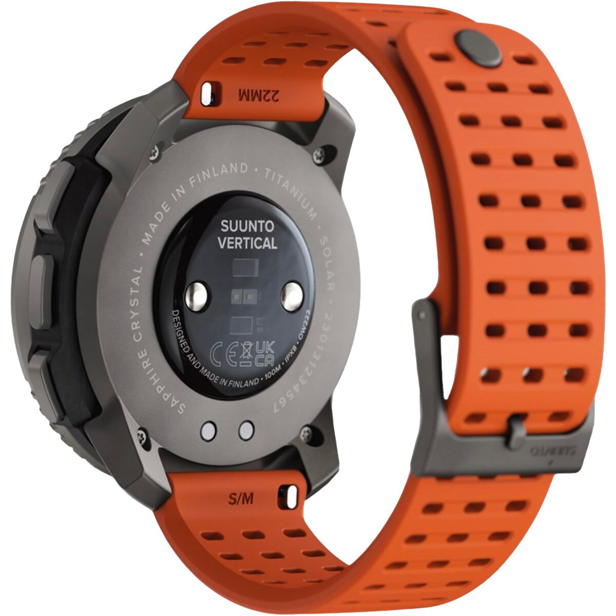 Suunto Vertical Titanium Solar Watch International Shipping
