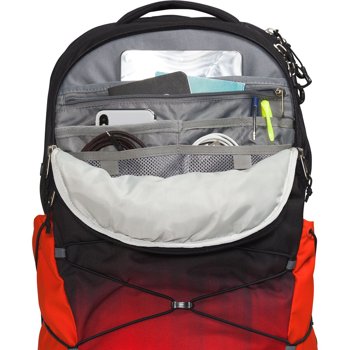 North Face Backpack Borealis Red
