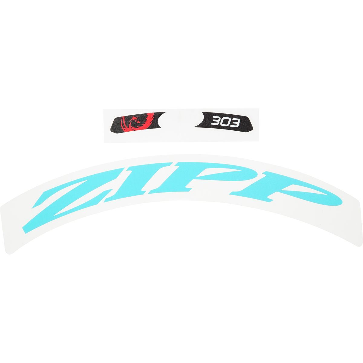 Zipp Decal Set 303 Matte White Logo Complete for One Wheel 7 Decals ...