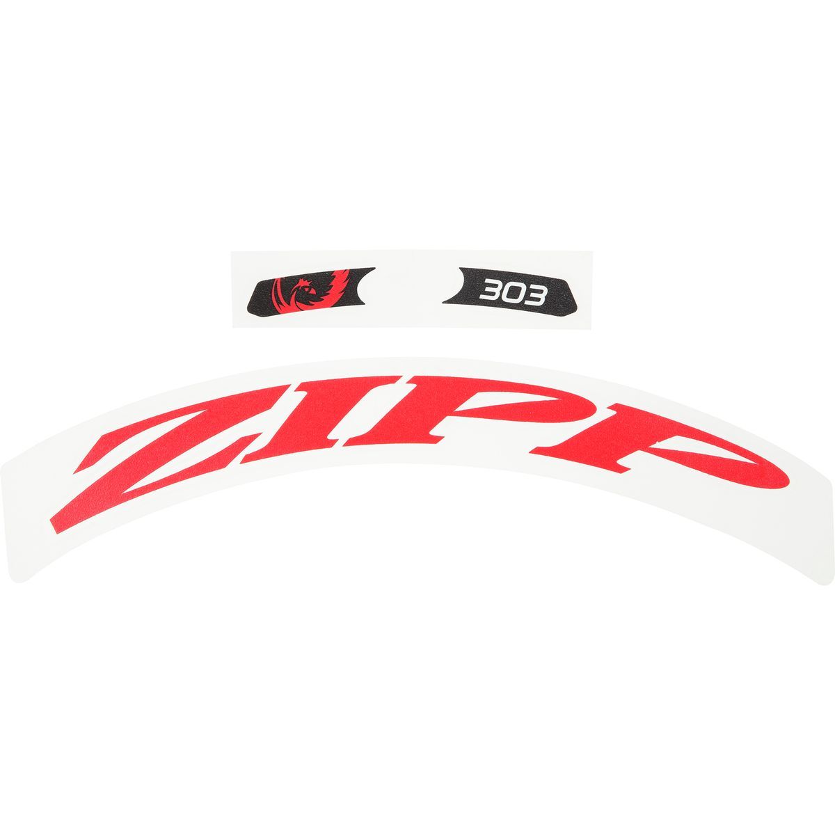 Zipp Decal Set 303 Matte White Logo Complete for One Wheel 7 Decals ...