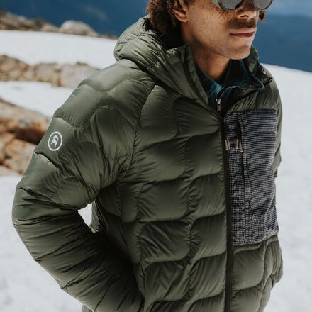 Backcountry Waas ALLIED Down Hooded Jacket - Men's - Clothing