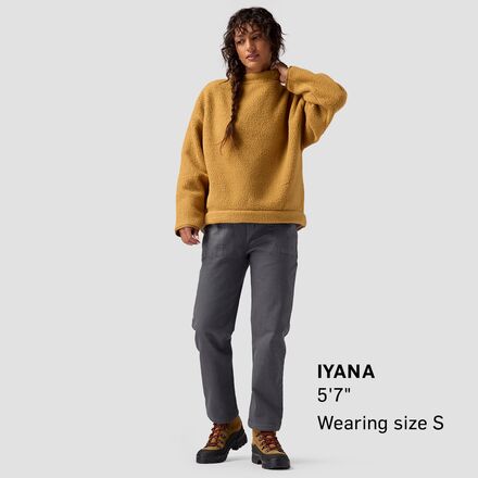 Backcountry Wander Pile-Fleece Mock-Neck Top - Women's - Clothing