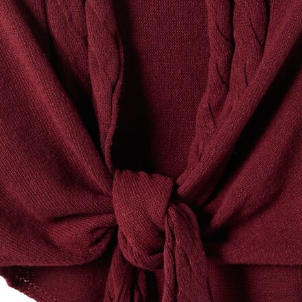 Free People Coastline Cable Knit Scarf - Women's - Accessories