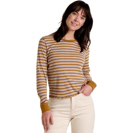 Toad&Co Foothill Pointelle II Long-Sleeve Crew - Women's - Clothing