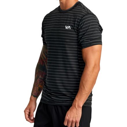 RVCA Sport Vent Stripe Short-Sleeve Shirt - Men's - Clothing